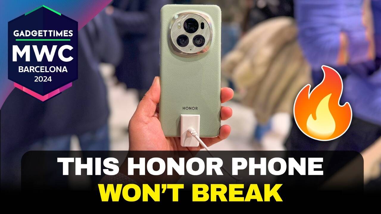 Honor Magic 6 Pro - Unbreakable phone? | MWC 2024 | Times Now