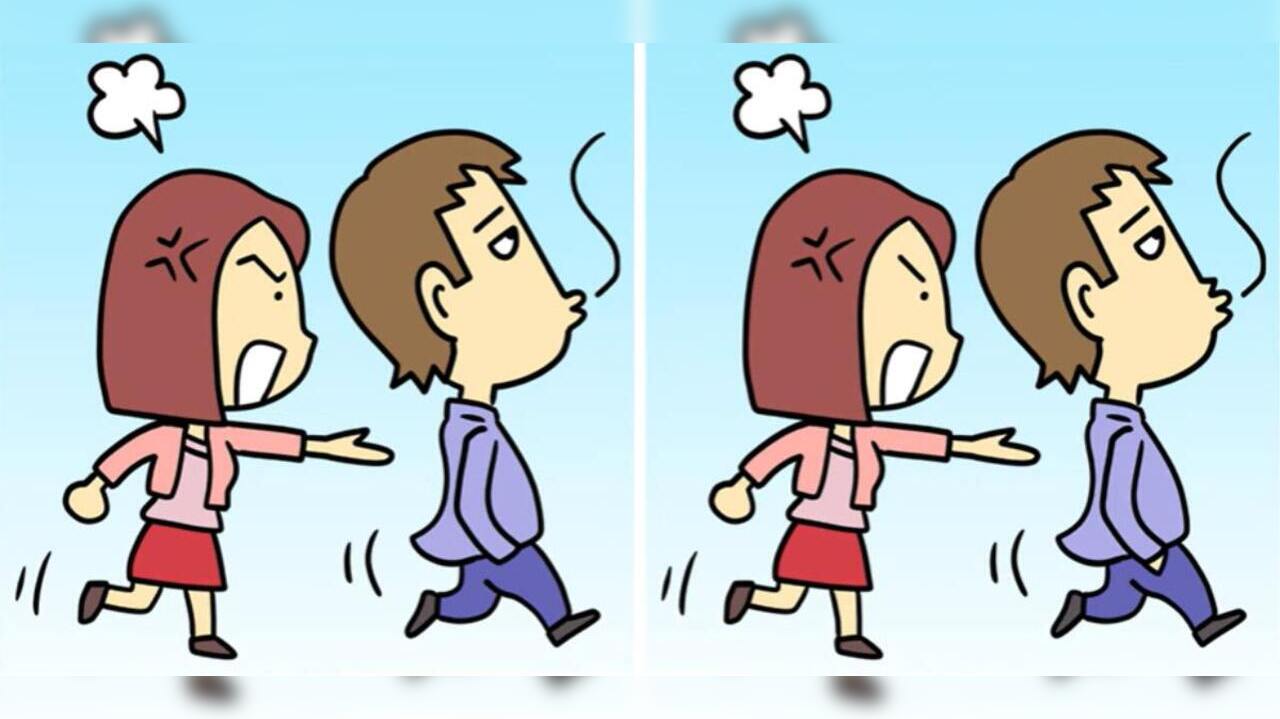 Puzzle: Can You Spot 3 Differences Between These Images Of Angry ...