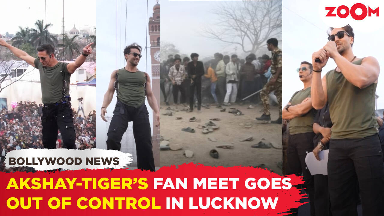 Akshay Kumar & Tiger Shroff Mesmerize Lucknow with Live Stunts for Bade Miyan Chote Miyan as ...