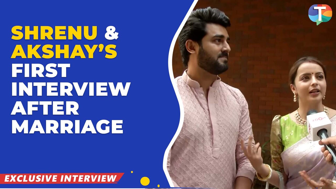 Exclusive interview with Shrenu Parikh & Akshay Mhatre post-marriage ...