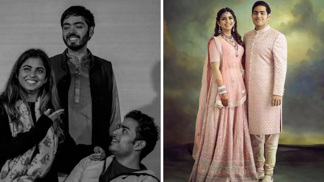 Ambani Family: Isha, Akash, and Anant Are Sibling Goals | Parents News ...