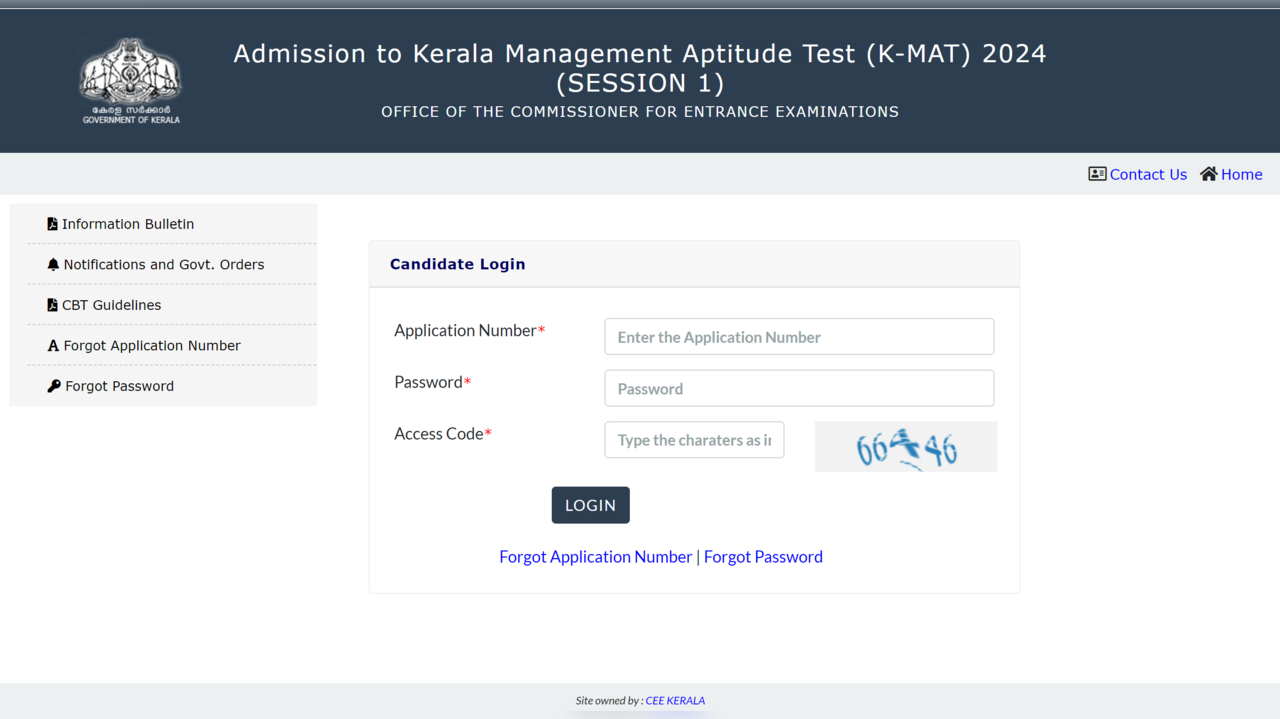 Kerala KMAT 2024 Admit Card Link Active at cee.kerala.gov.in, Direct ...