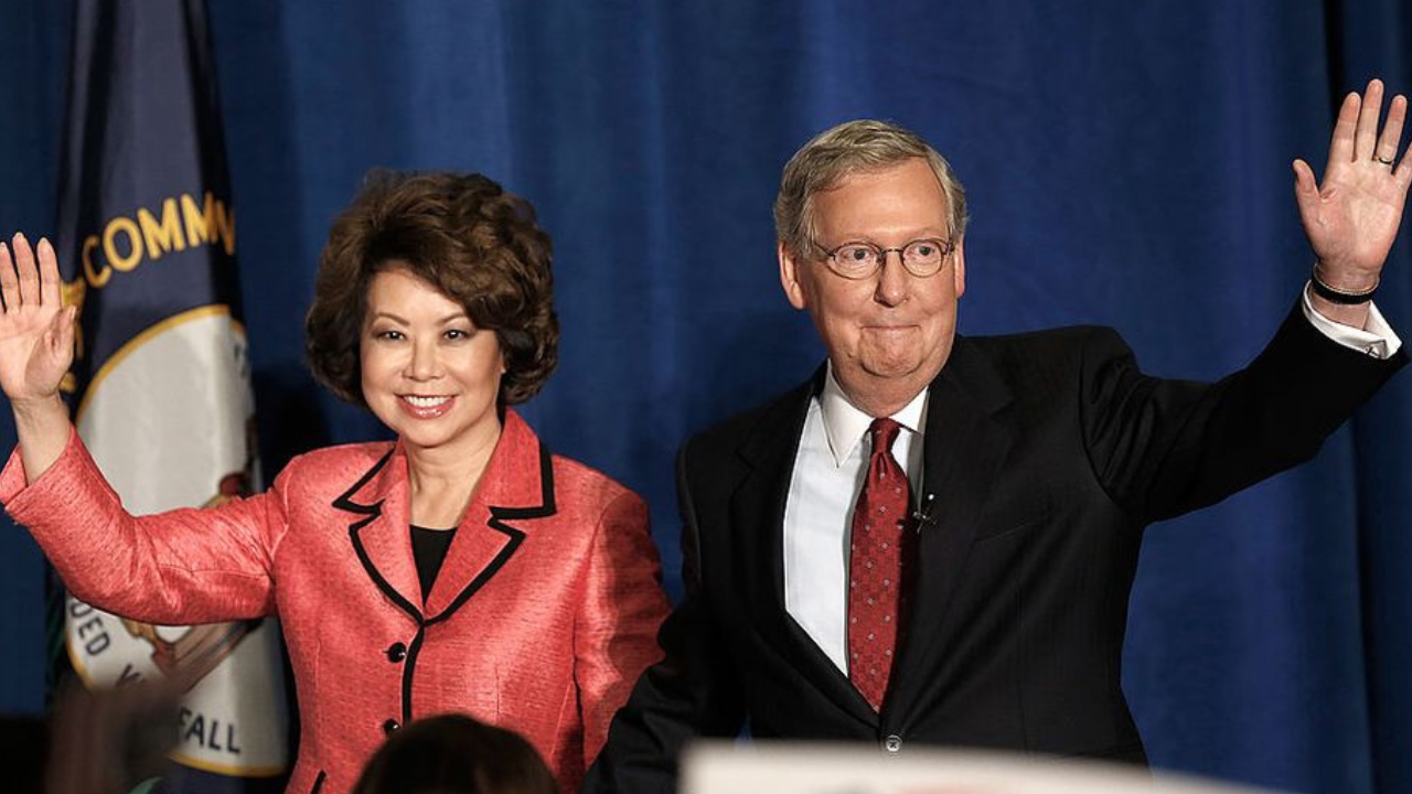 Mitch Mcconnell Family: Mitch McConnell Family: Wife Elaine Chao ...