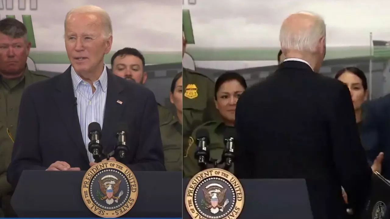 Joe Biden Promises To Fix Broken Immigration System In Texas Turns