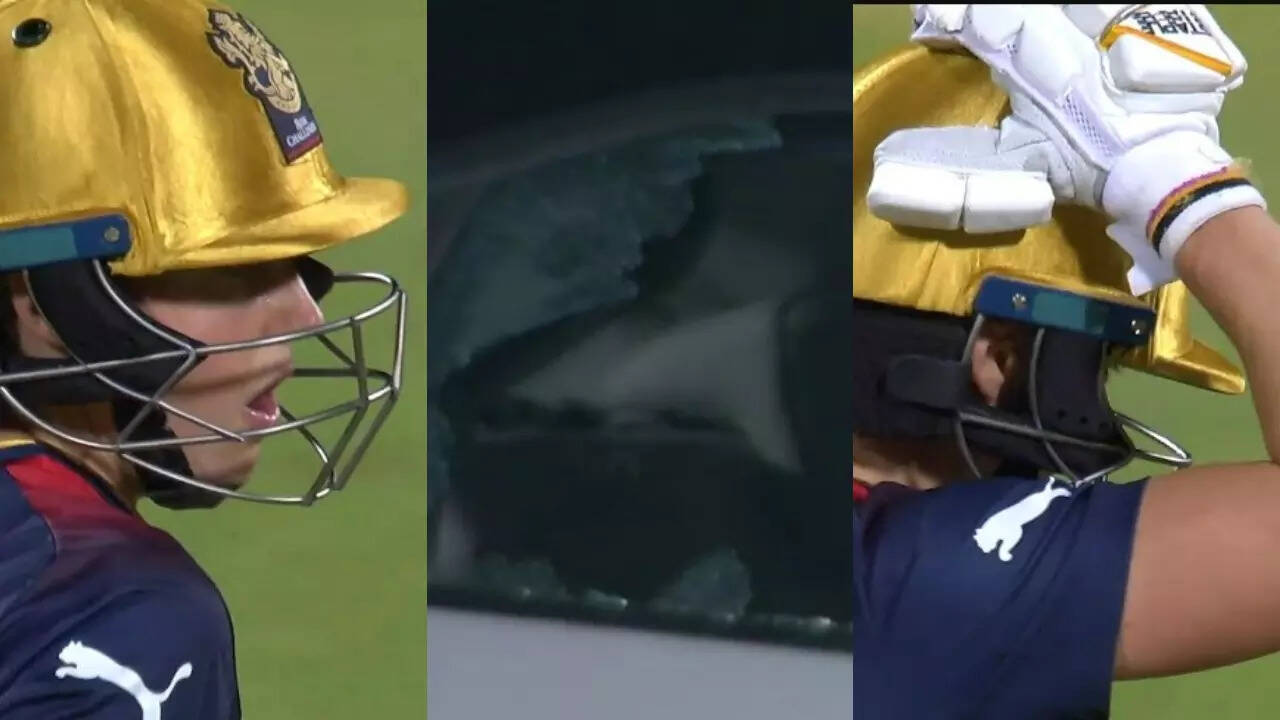 Ellyse Perry Breaks Car's Window With Massive Six; Her Stunned Reaction ...