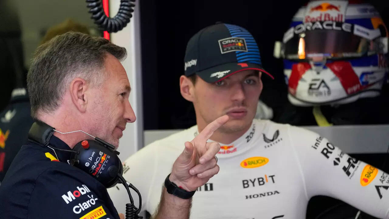 Max Verstappen: Max Verstappen's Manager Meets With Christian Horner ...