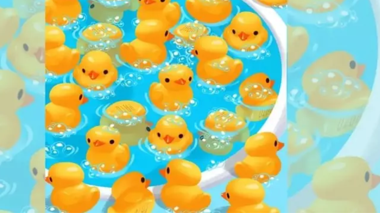 Optical Illusion To Test Your IQ: Spot Soap Among Ducks In 7 Seconds ...
