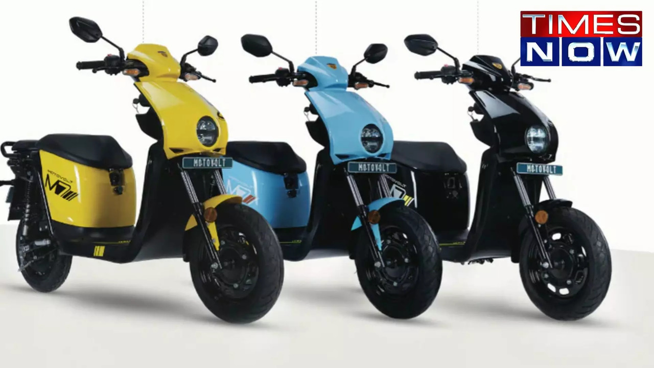 Motovolt M7 Multi-Utility Electric Scooter Launched In India Priced At ...