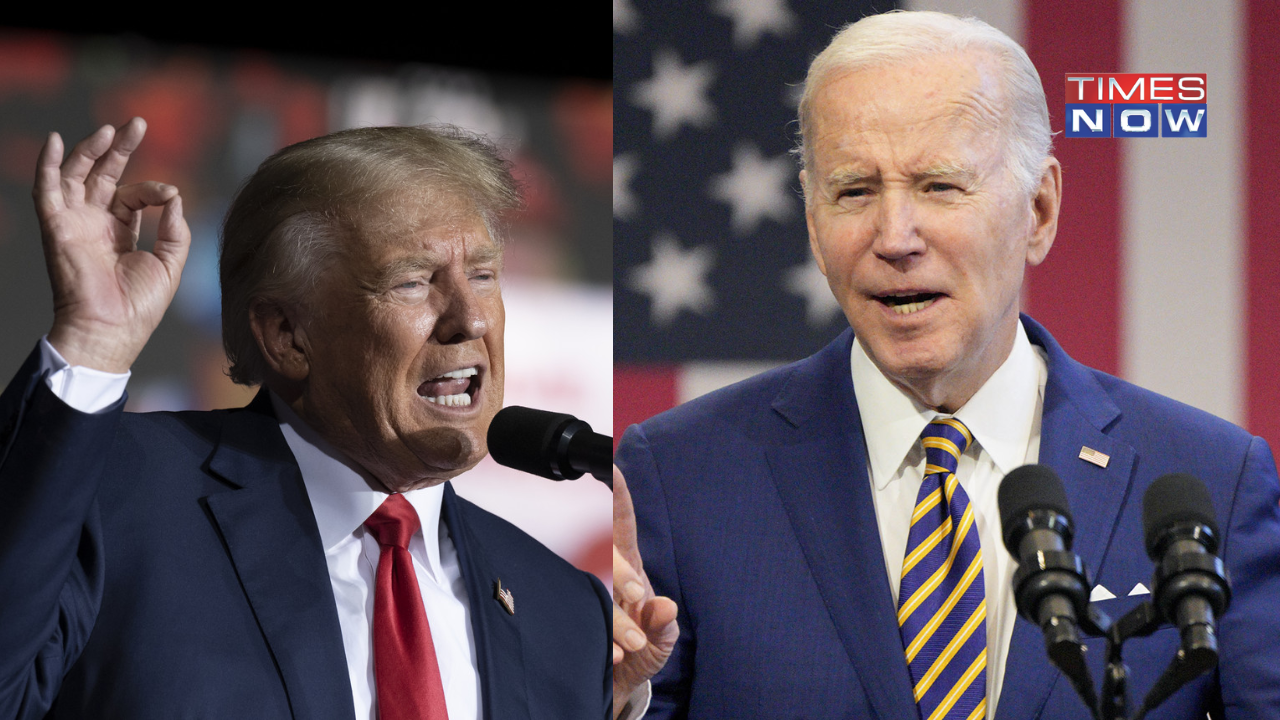 Us Elections 2024 Donald Trump Joe Biden Headed For Rematch After