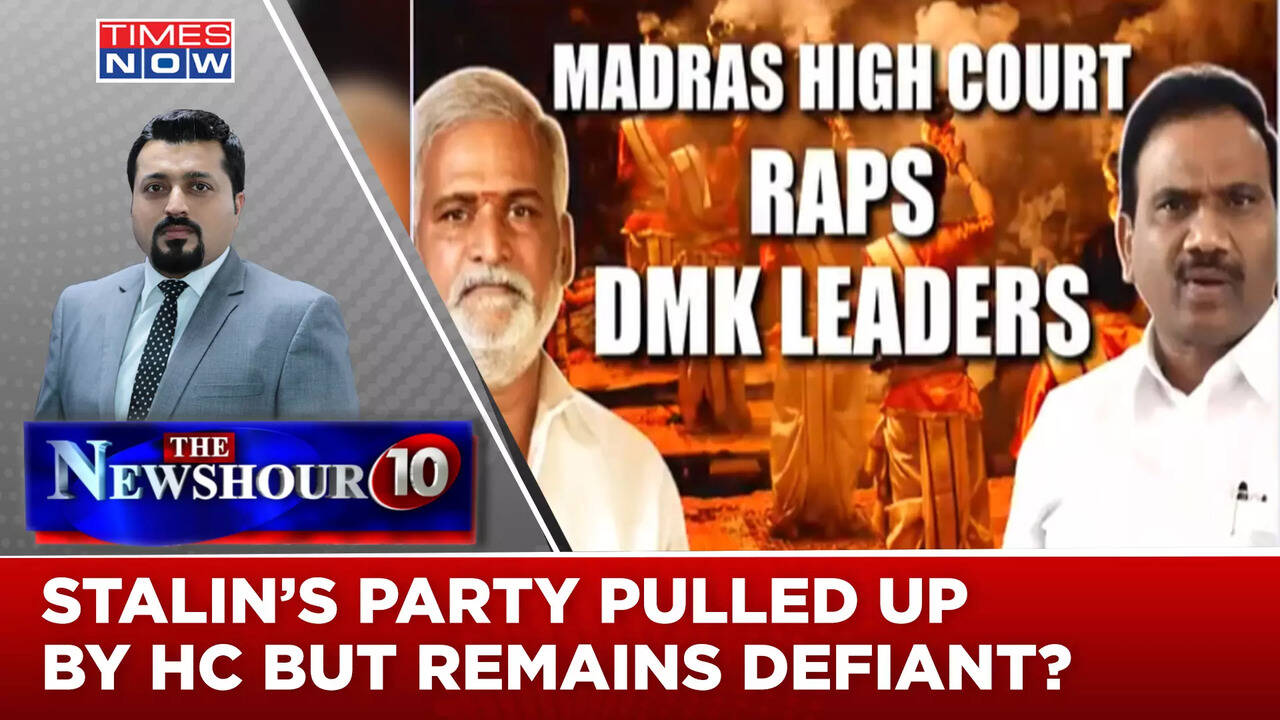 HC Pulls Up Stalin, A Raja For 'Sanatan Slander', Will DMK Apologize ...