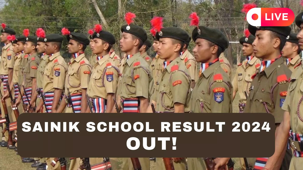 Sainik School Result 2024 OUT Highlights: NTA AISSEE Class 6, 9 Result Link Active on exams.nta ...