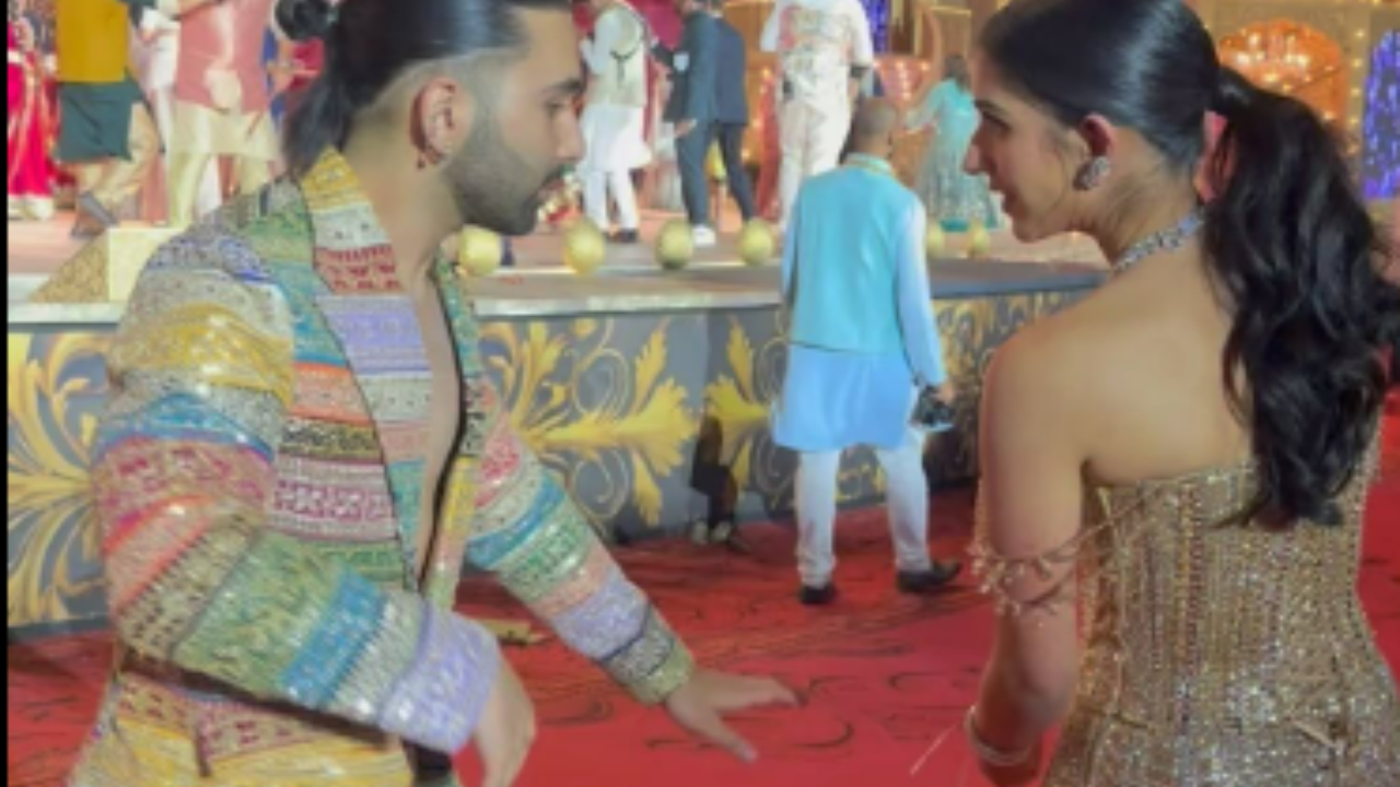 Watch: Radhika Merchant Performs Garba with Viral Sensation Orry ...