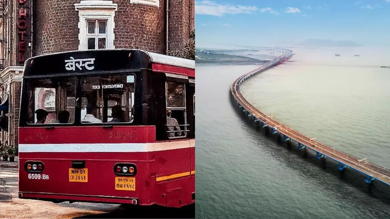Atal Setu Bus Route: Mumbai: BEST's First Ever Bus Route on Atal Setu ...