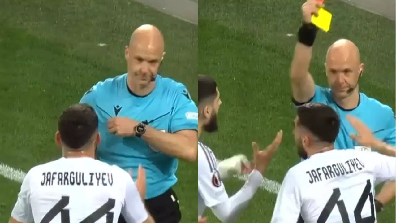Bayer Leverkusen: Elvin Cafarguliyev Tries To High Five Referee For ...
