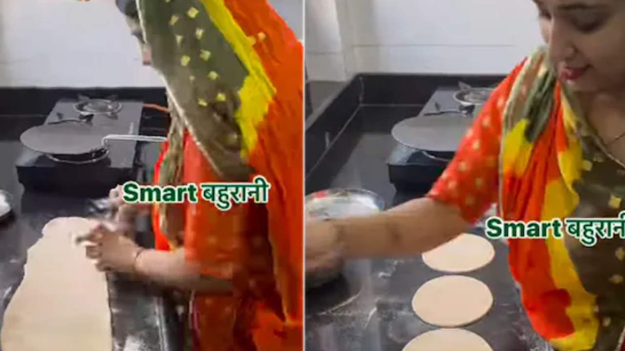 Watch: Here’s a Time-Saving Hack to Prepare Rotis Quickly | Viral News ...