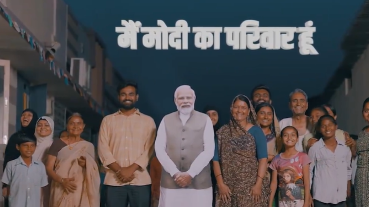 'Mai Modi Ka Parivar Hu' Song Launched, PM Says 'Mera Bharat, Mera ...