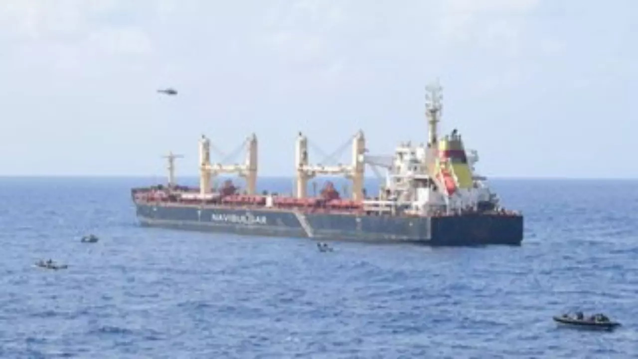 Indian Navy, IAF Carry Joint Airborne Operation To Rescue Crew Members ...