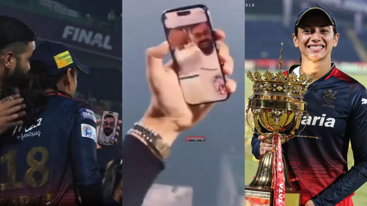 Virat Kohli Celebrates With RCB Players After Smriti Mandhana-Led Side ...