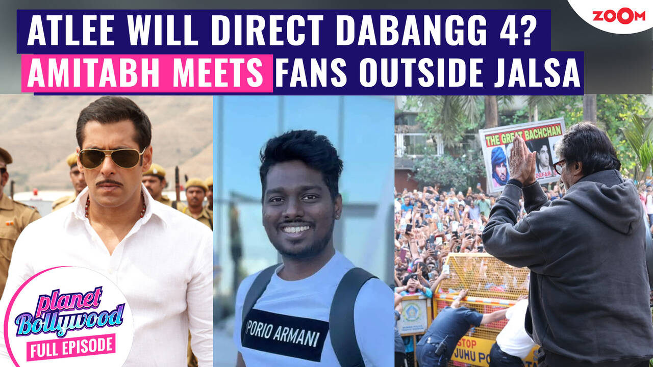 Salman Khan TEAMS up with Atlee for Dabangg 4? | Amitabh Bachchan ... Salman Khan TEAMS up with Atlee for Dabangg 4? | Amitabh Bachchan ...
