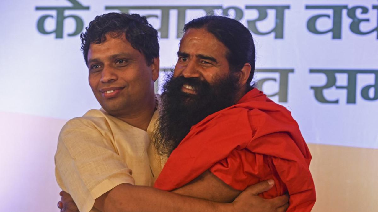 Acharya Balkrishna: After SC Rebuke, Patanjali MD Acharya Balkrishna ...