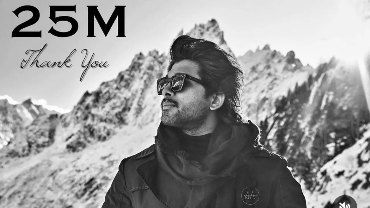 Allu Arjun Instagram: Allu Arjun Becomes First South Indian Actor To ...