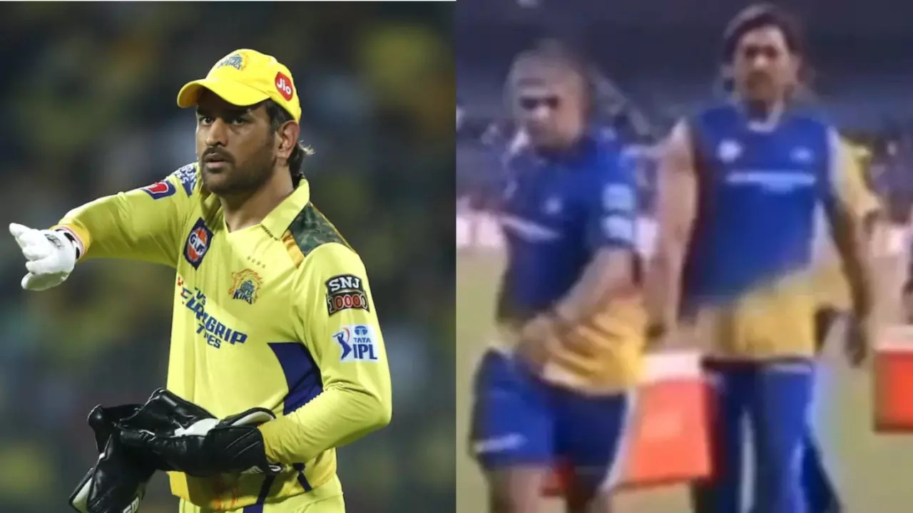 Watch: MS Dhoni's Helpful Gesture For CSK's Support Staff Wins Hearts ...