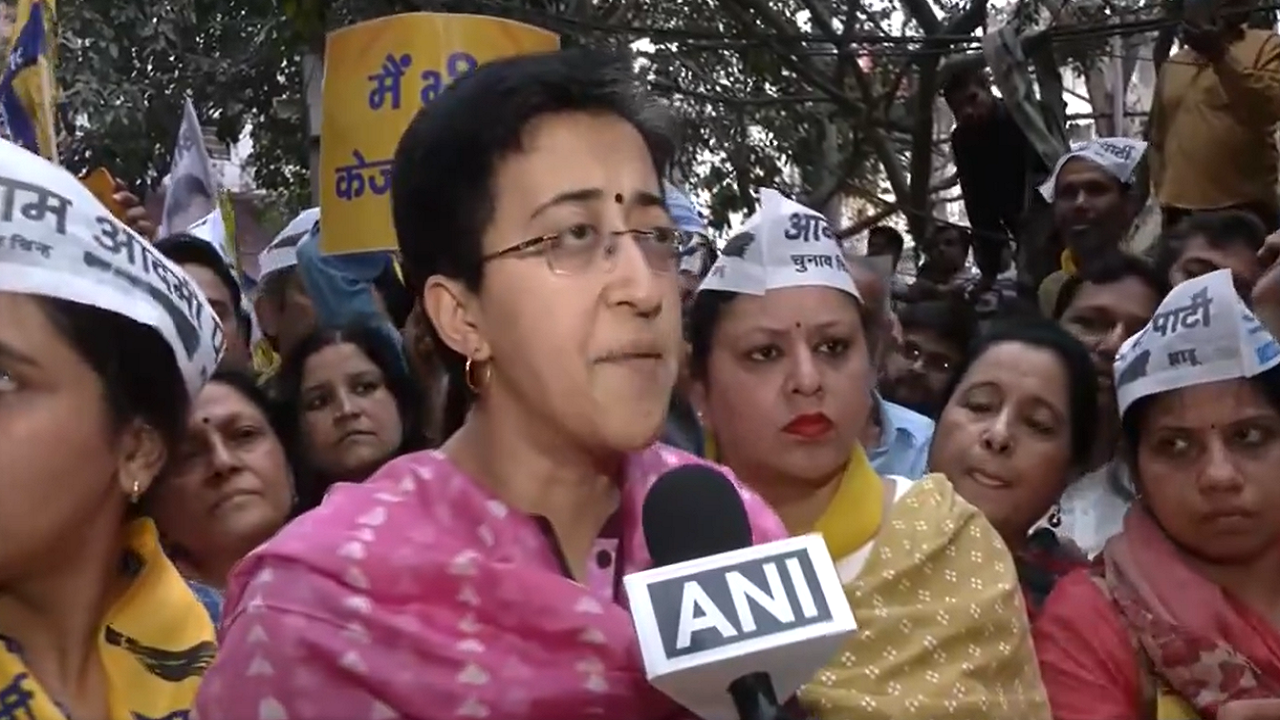 'BJP Scared Of Kejriwal...' Atishi Hits Out At Centre As APP worker ...