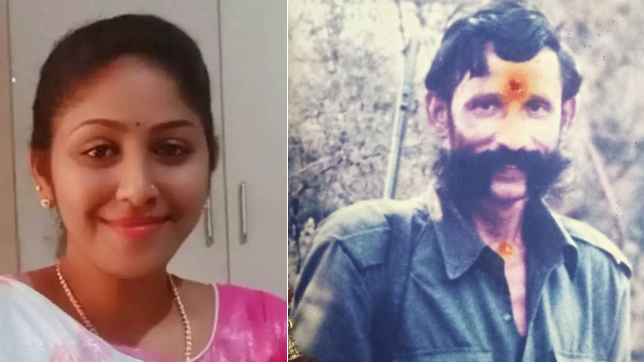 कुख्यात चंदन तस्कर वीरप्पनची मुलगी लोकसभा निवडणुकीच्या रिंगणात, 'या ...