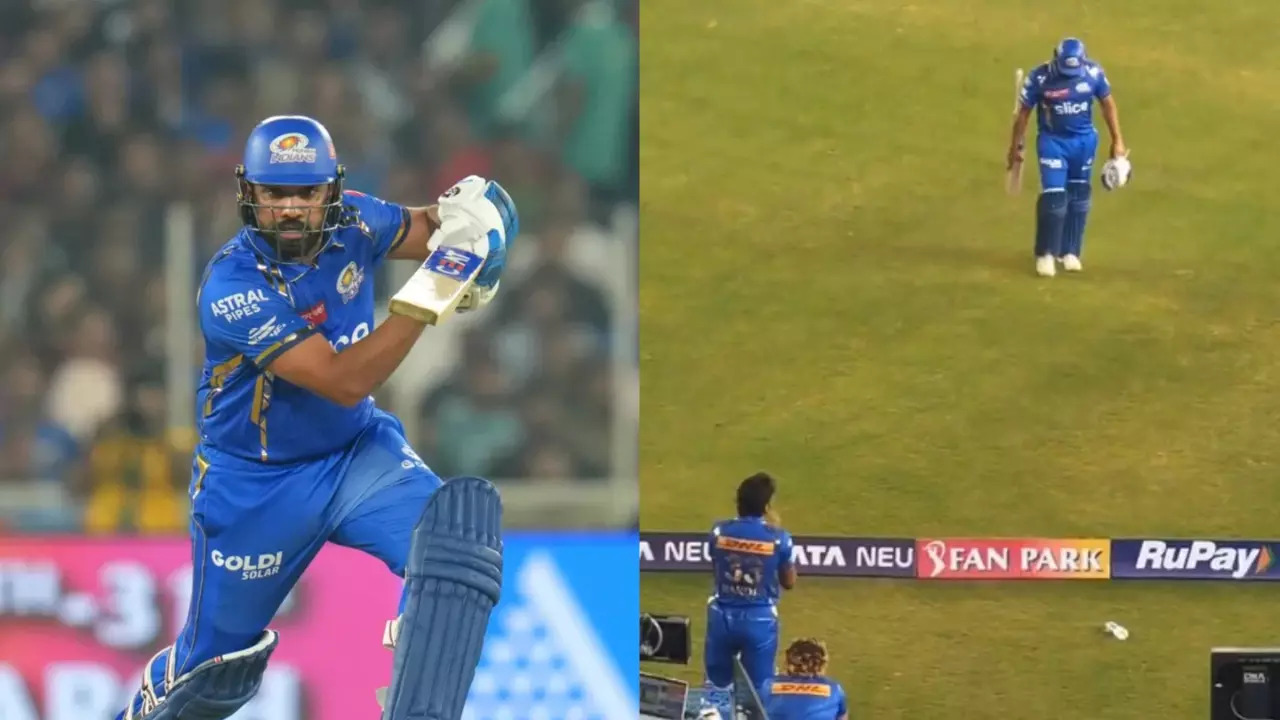 Unseen Video Shows MI Captain Hardik Pandya Applauding Rohit Sharma For ...