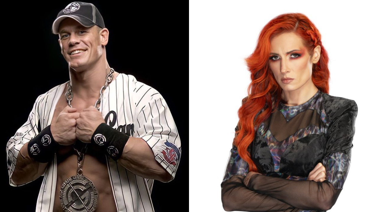 John Cena: John Cena Shares Picture of Becky Lynch On Social Media ...