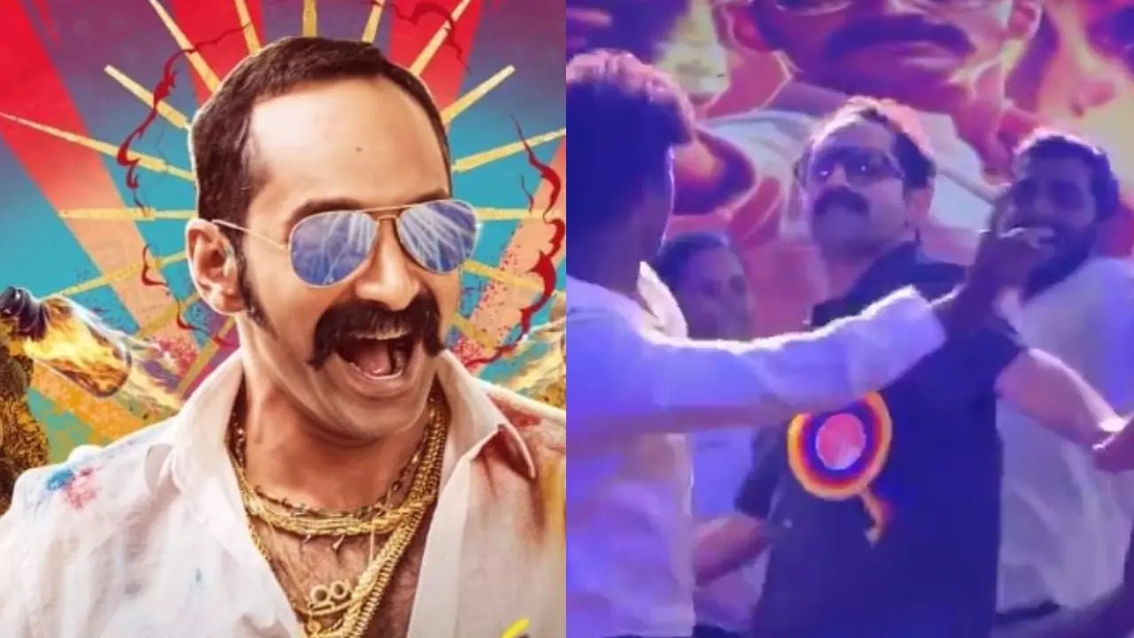Fahadh Faasil was seen performing on stage at a promotional event of ...