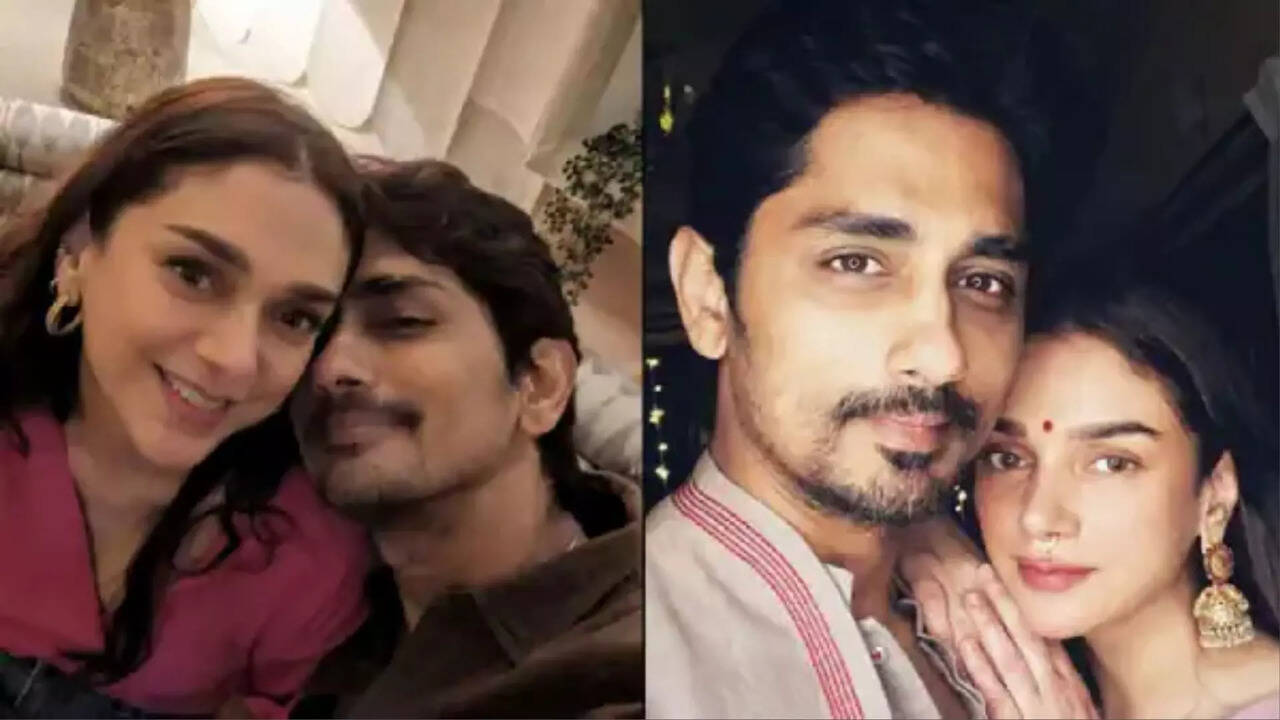 actor sidharth marriage with actress adidi rao hydari at temple in ...