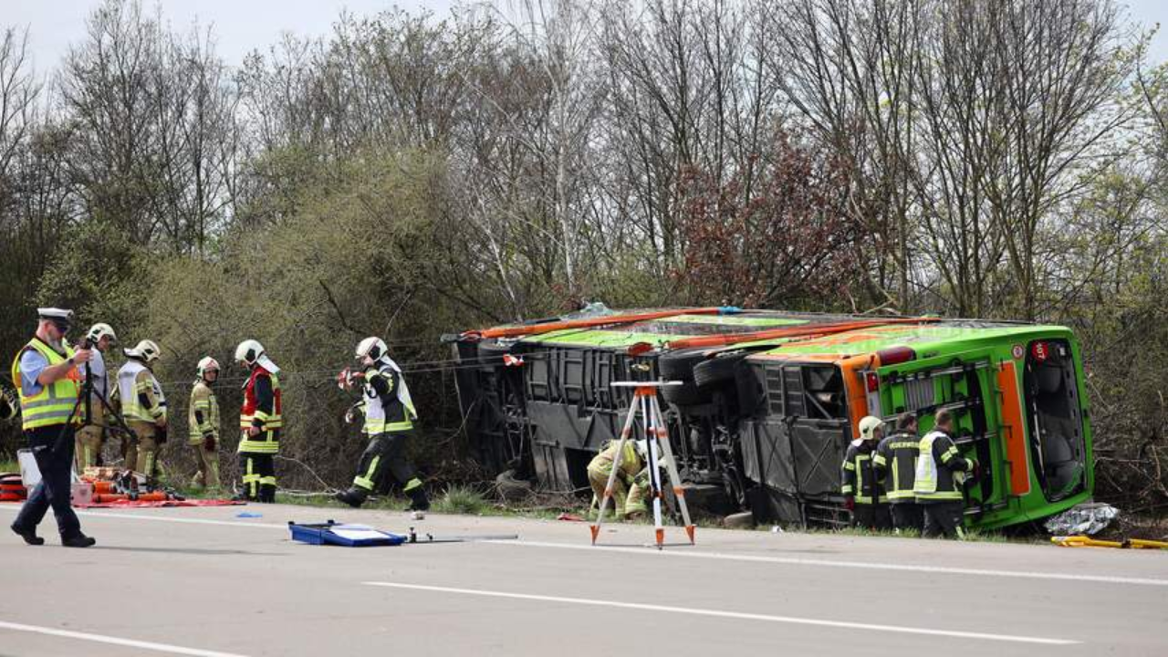 Five Dead And Several Injured in Motorway Crash in Germany's Leipzig ...
