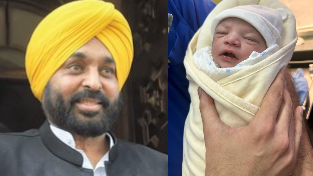 Punjab Chief Minister Bhagwant Mann Blessed With Baby Girl, 1st Pic Out | Times Now