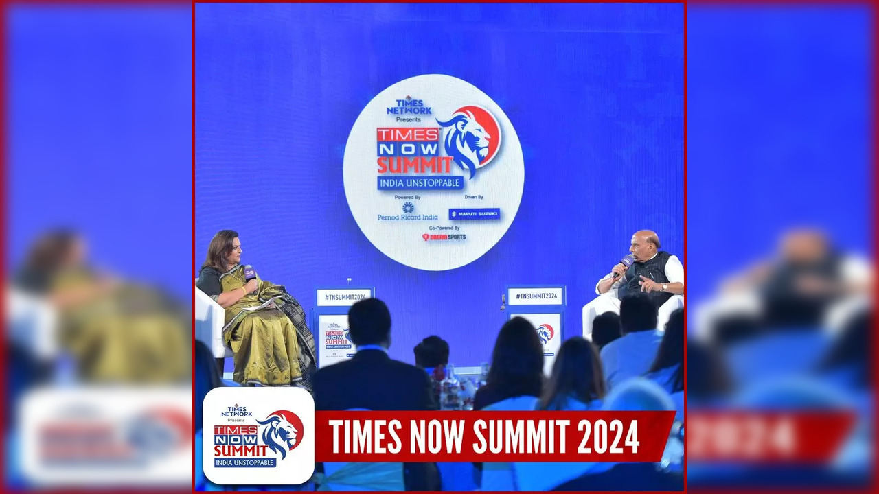 Times Now Summit 2024: 'Never Felt Uncomfortable...': On China, Rajnath ...