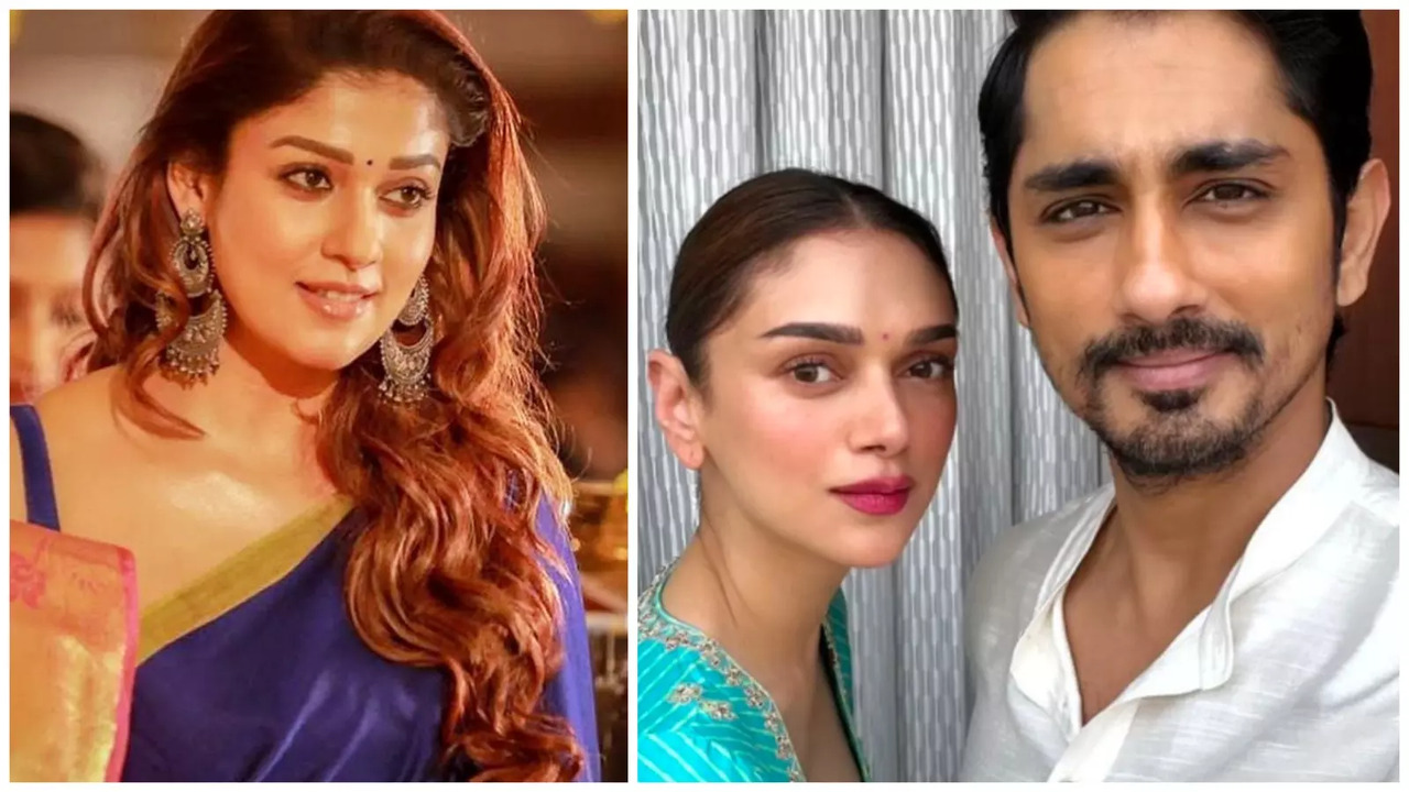 'A Lifetime Of Happiness...' Nayanthara's Special Message For Aditi Rao Hydari And Siddharth ...