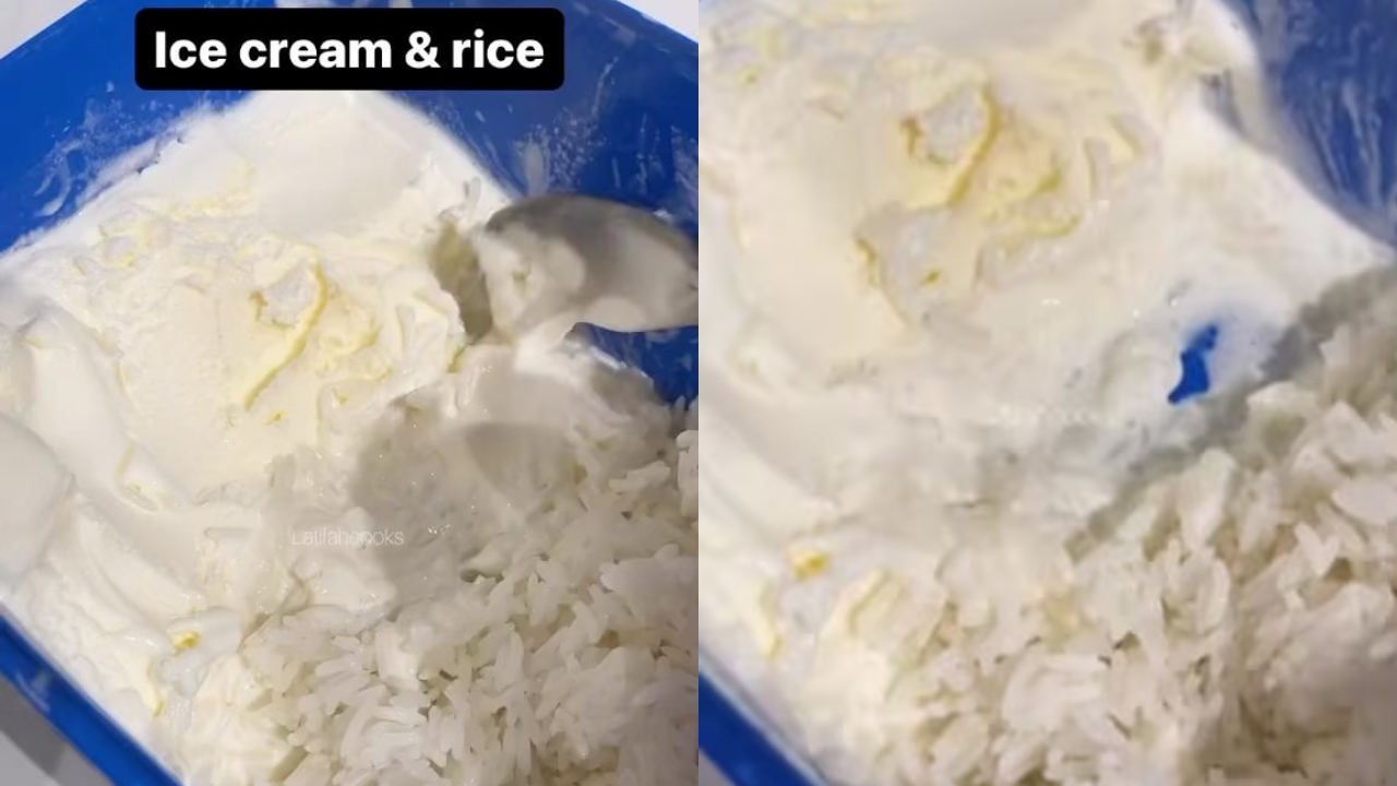 Rice and Ice Cream For Dessert? New Bizarre Food Combo Divides Internet ...