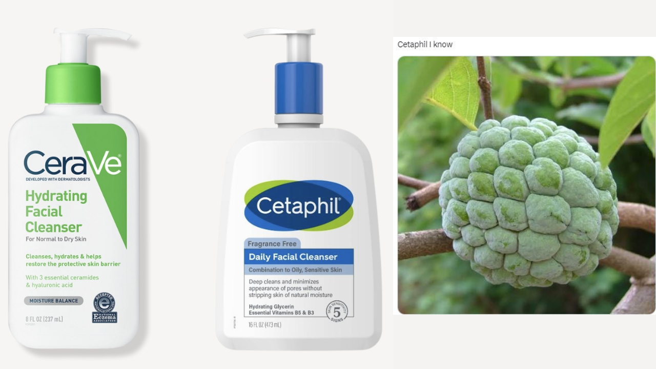 ‘Sitaphal’: Cetaphil Vs CeraVe Facewash Debate on X Sparks Hilarious ...