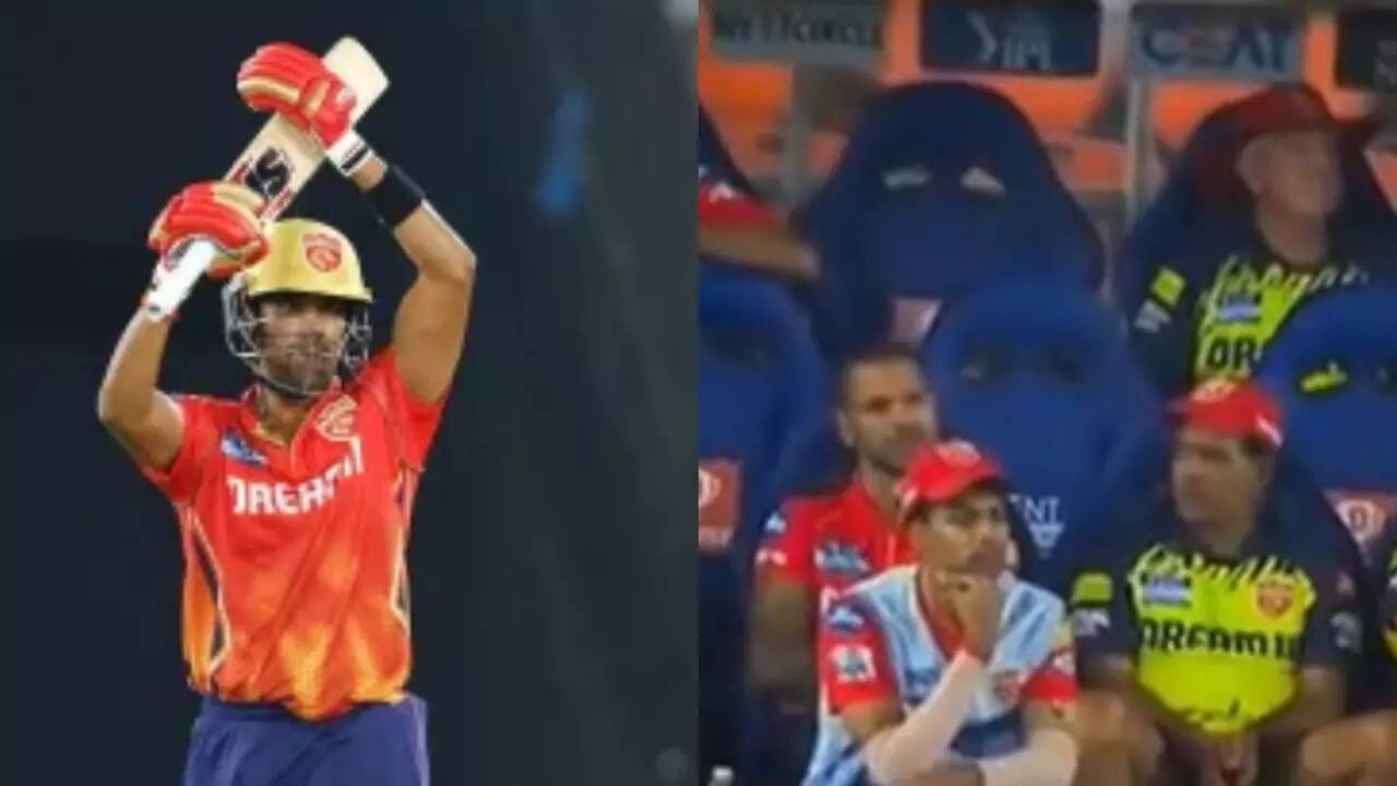 Bizarre! Punjab Kings Dug Out Refuse To Celebrate Shashank Singh's 50 ...