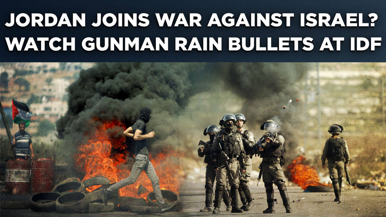 Jordan Gunman Rains Bullets at IDF| Attack After Hamas Leader Deif's ...