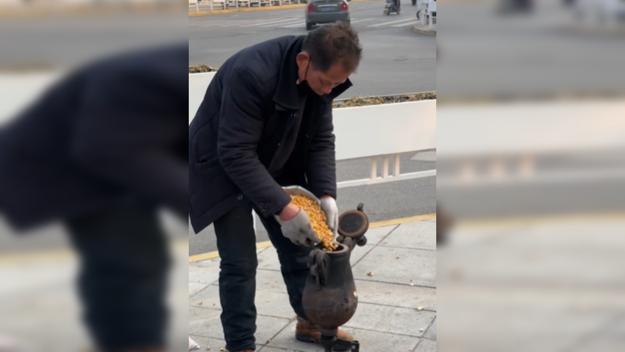 This Chinese Popcorn Making Video Goes Viral With 1 Million Views ...