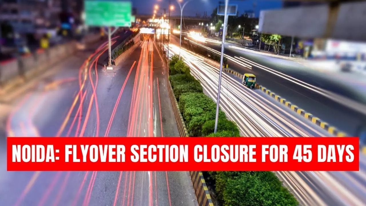 Noida Traffic News: Noida: Traffic Affected Due to Closure of Elevated ...