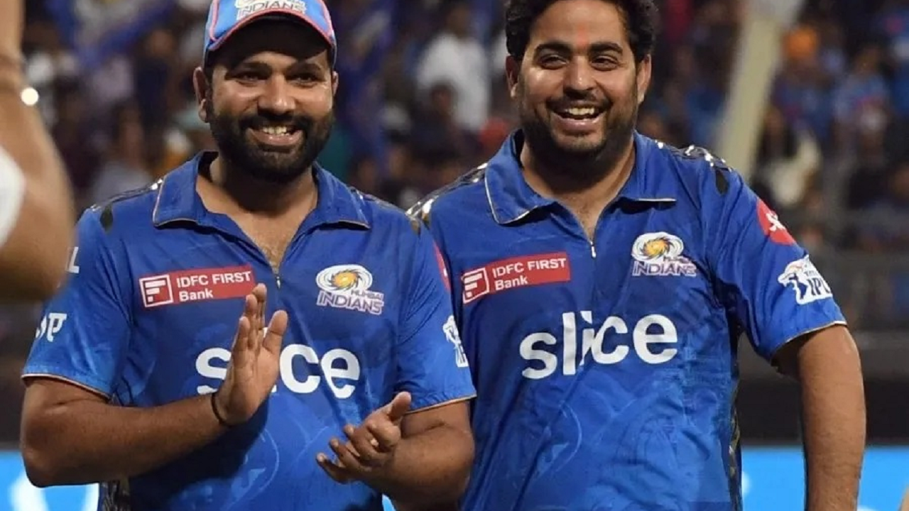 What's Cooking? Rohit Sharma Reaches Wankhede Stadium In Akash Ambani's ...