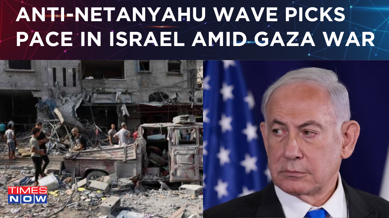 Anti-Netanyahu Wave Picks Up In Israel After Six Months Of War| Bibi ...