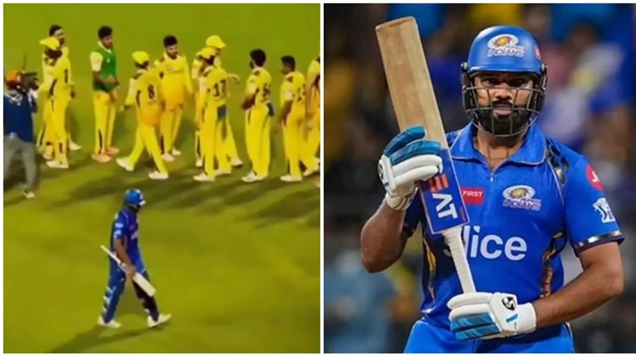 Watch: Rohit Sharma's Lonely Walk Back To The Pavilion After Mumbai ...