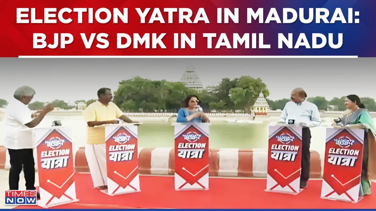 Election yatra: What's The Pole Pulse In Madurai? BJP And DMK Lock ...
