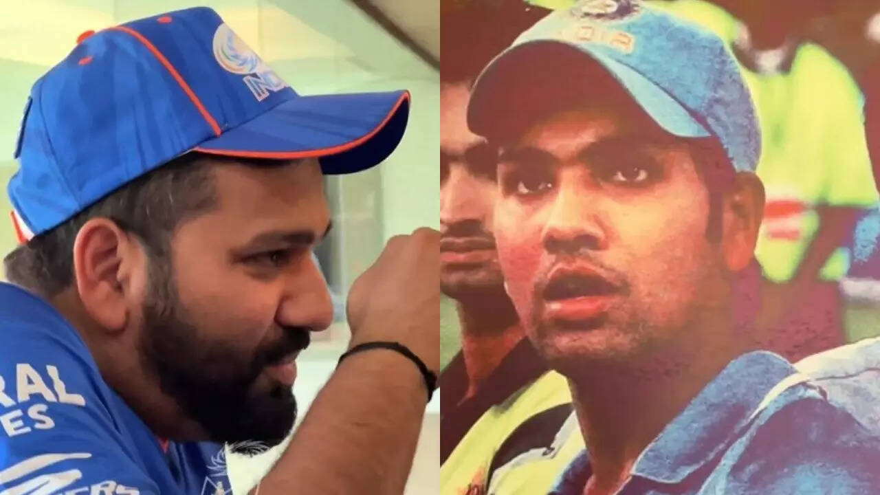 'Small Boy': Rohit Sharma Meets 20-Year-Old 'Young Ro'; MI Legend's ...