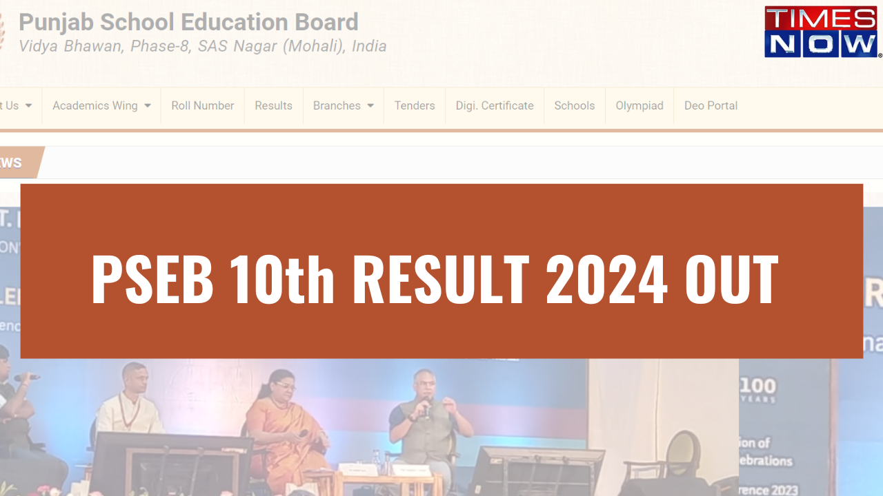 PSEB Class 10th Result 2024 Declared, 97.24 Percent Student Pass Punjab Board 10th Results ...