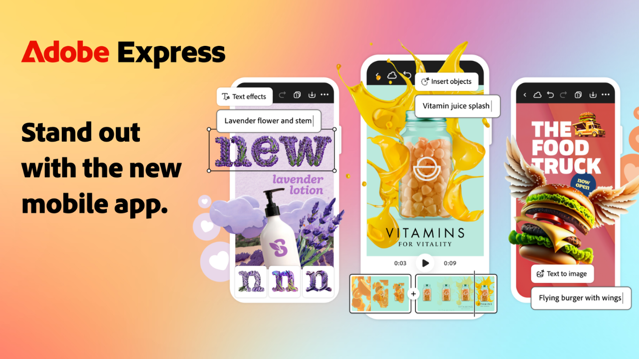 Adobe Express App With Firefly AI Tools Now Available On iOS And Android | Technology & Science ...