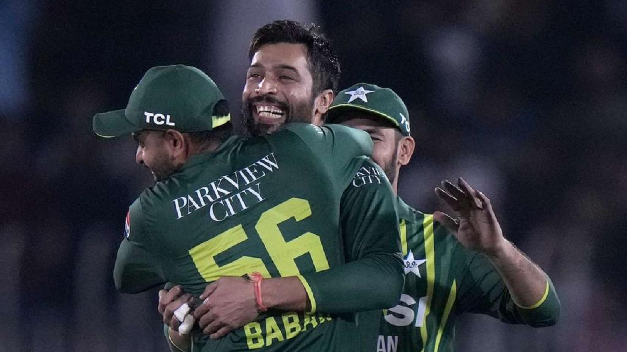 Watch: Captain Babar Azam Shows Big Heart, Hugs Mohammad Amir After His ...